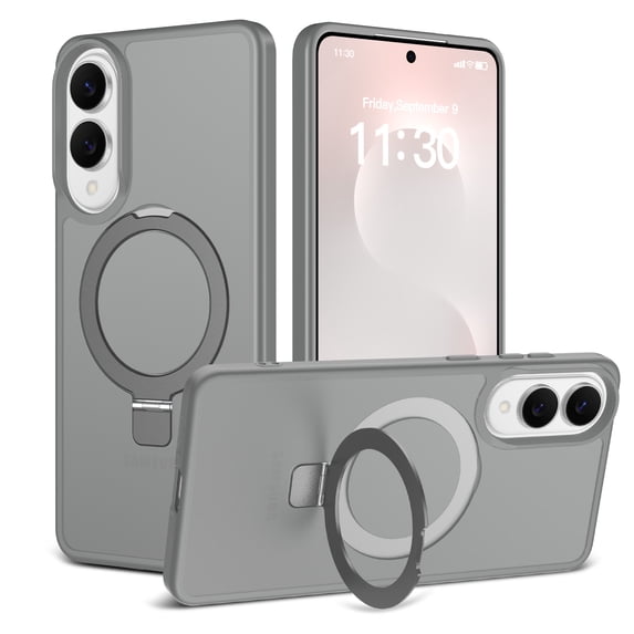Designed for Samsung Galaxy S25 Edge Case 6.7' with Magnetic Ring Stand ...