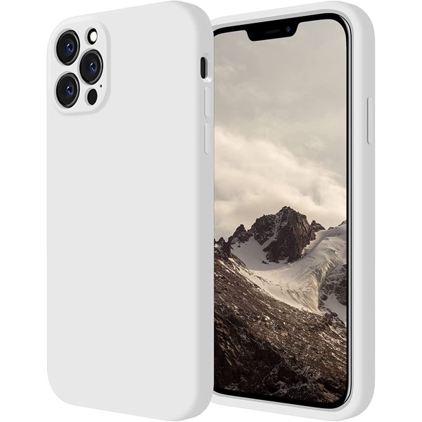 Designed for iPhone 12 Pro Case, Silicone Upgraded [Camera Protecion ...