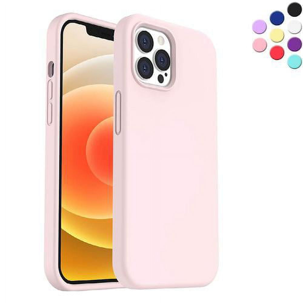 Designed for iPhone 12 Silicone Case, Protection Shockproof Dustproof ...