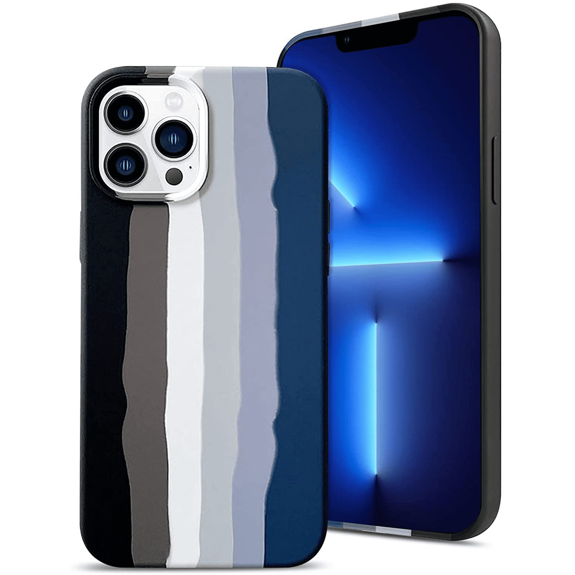Designed for iPhone 13 Pro Case，Silicone Ultra Slim Shockproof ...