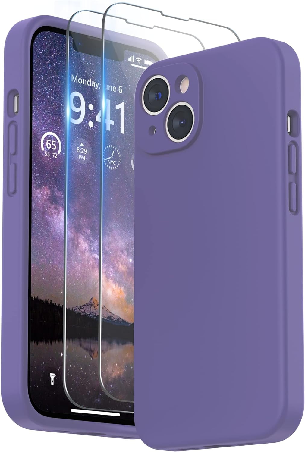 Designed for iPhone 14 Plus Case with Screen Protector and Camera ...