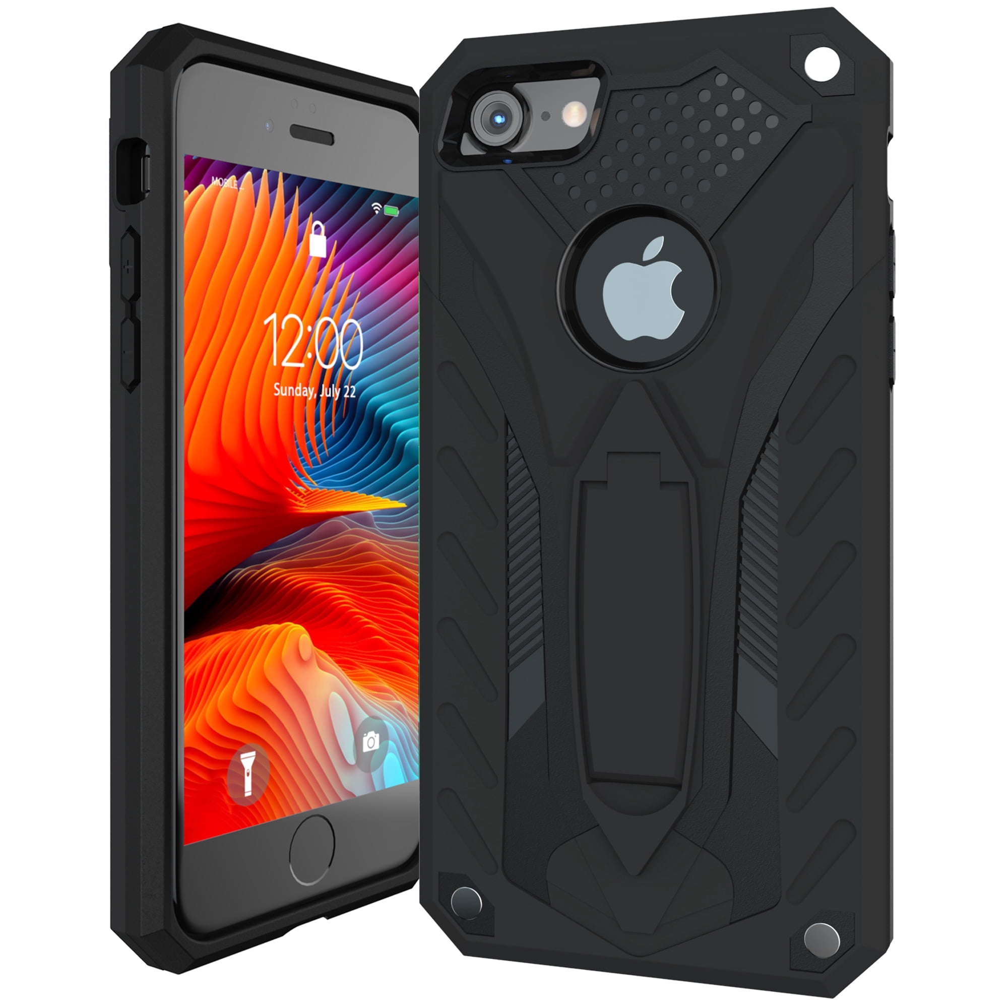 Designed for iPhone 7 | 8 | SE 2020 Case with Kickstand, Military Grade ...