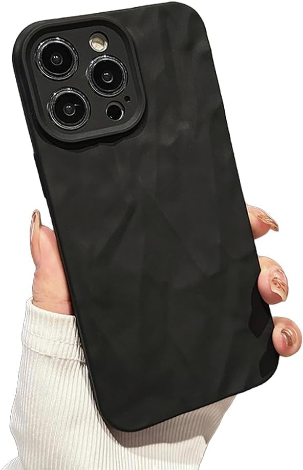 Designed for iPhone Case,Cute Wrinkle Pattern Camera Lens Protection ...