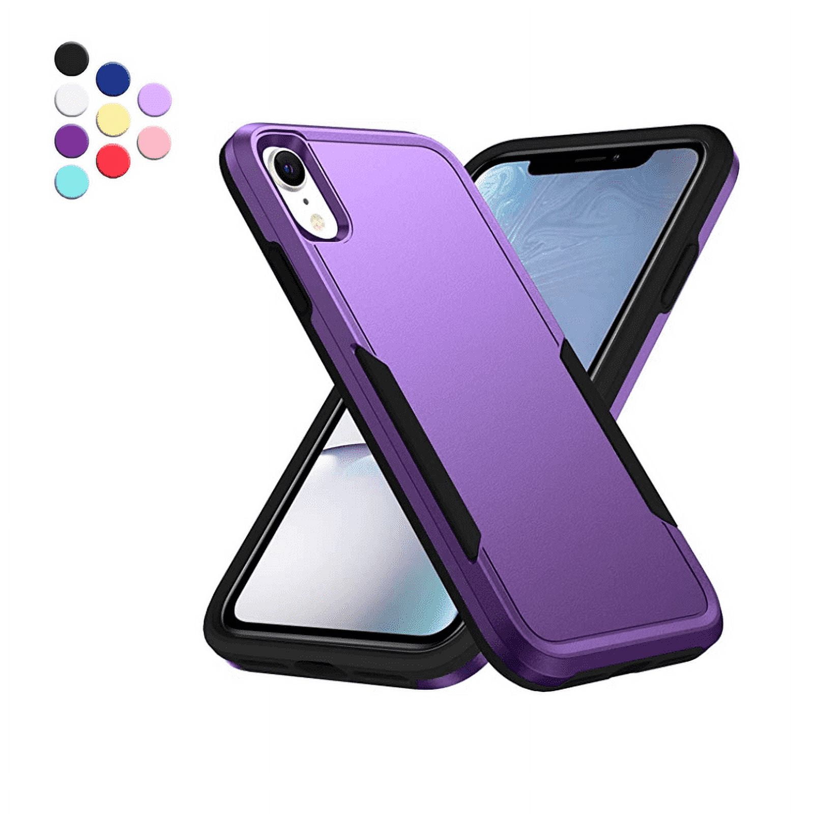Designed for iPhone Xr Heavy Duty Case, Protection Shockproof Dropproof ...
