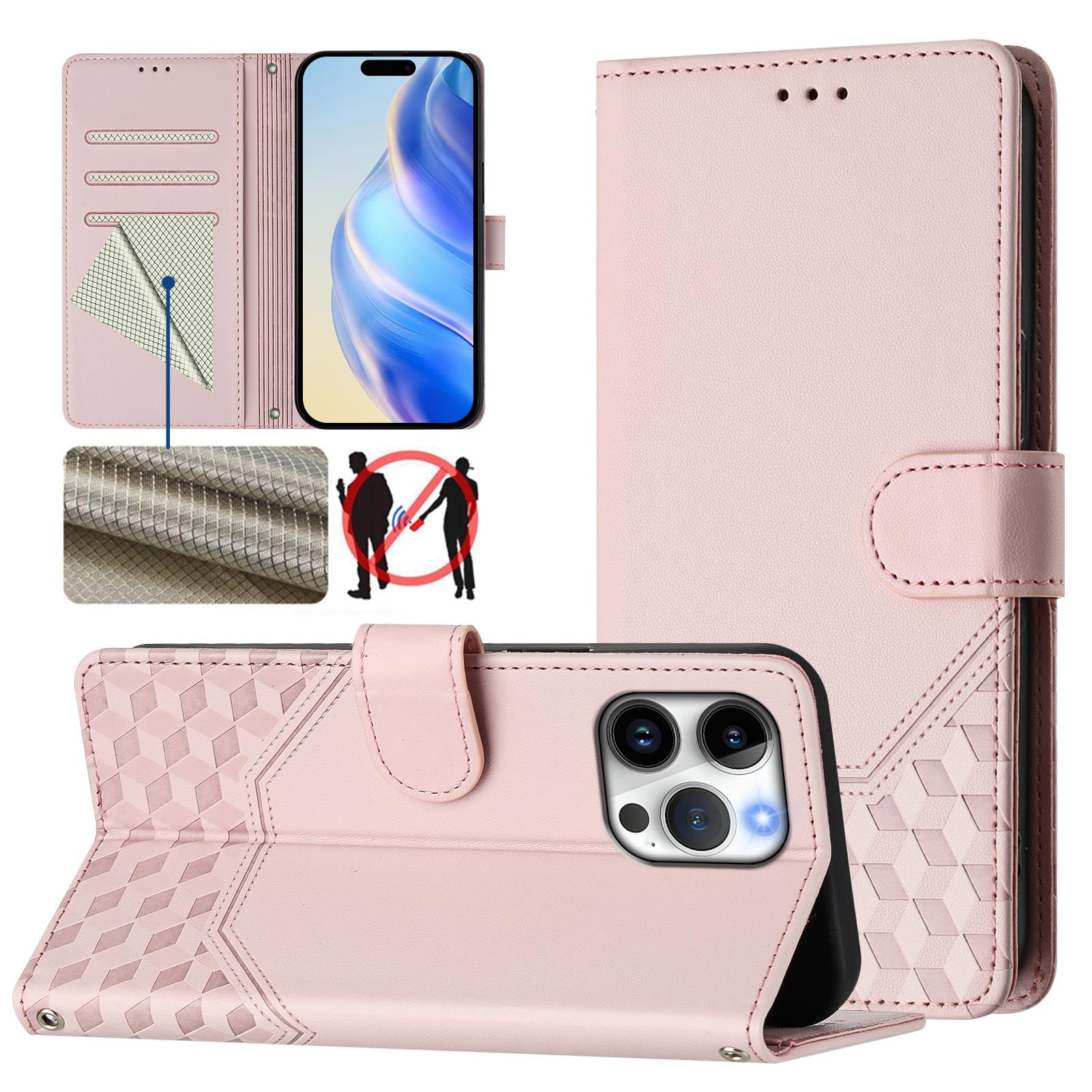 Designed for iPhone 11 Flip Phone Case,With Card Slots,PU Leather Flip ...