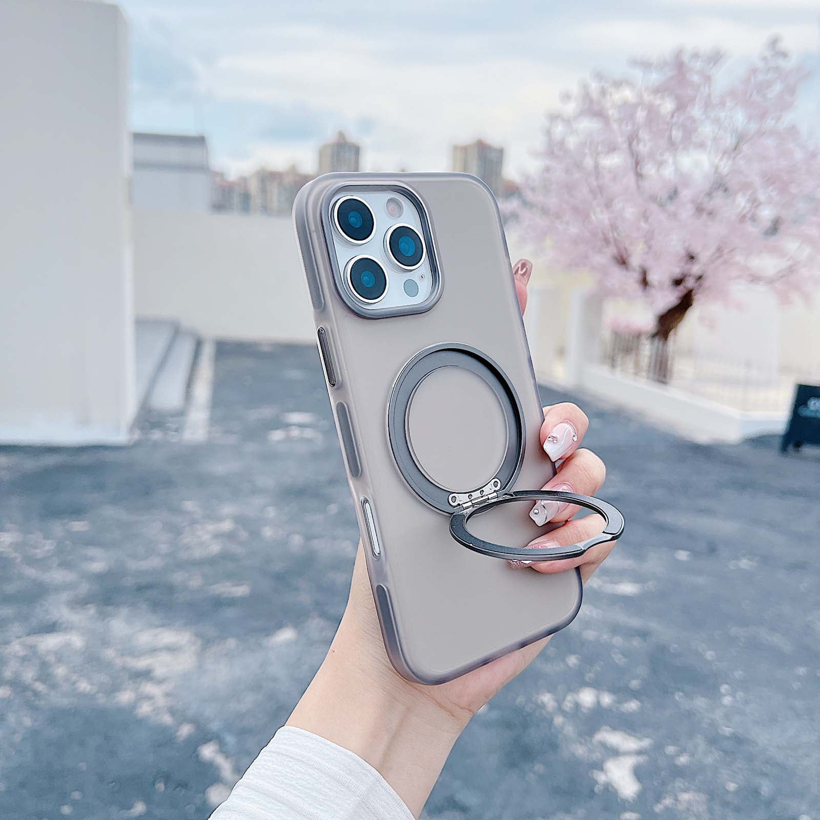 Designed for iPhone 11 Phone Case,With Invisible Contractile Ring ...