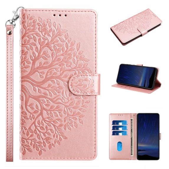 Designed for iPhone 12 Pro Max Wallet Case, Girls Women Flip Folio ...