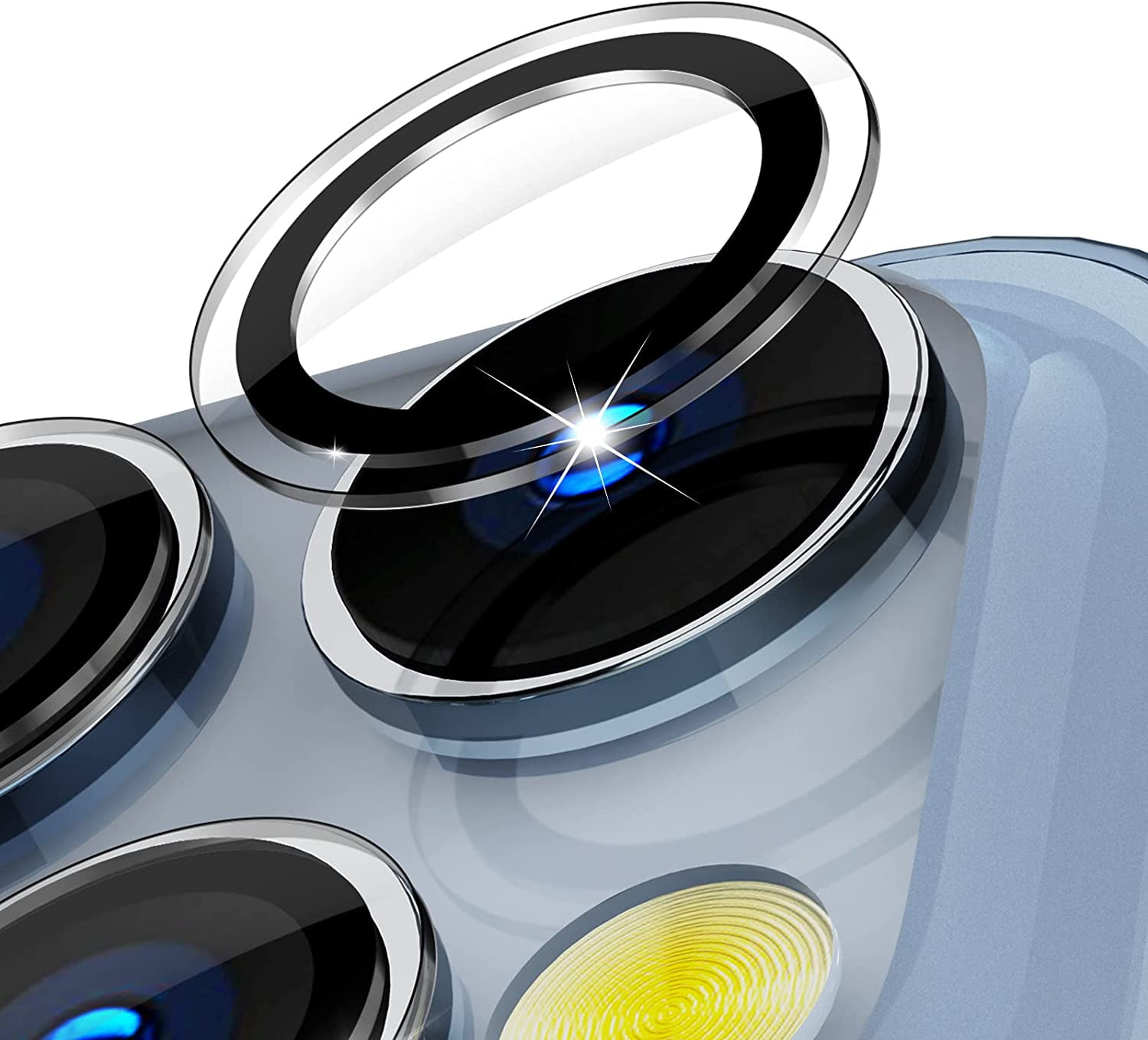 Designed for iPhone 13 Pro/iPhone 13 Pro Max Camera Lens Protector ...