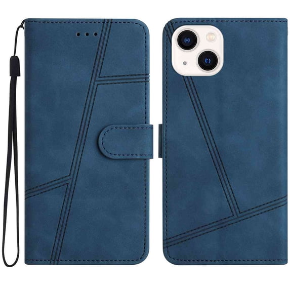 Designed for iPhone 14 Plus Case, Luxury PU Leather Wallet Phone Case ...