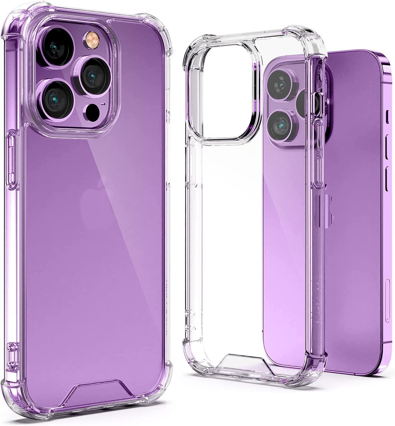 KALMORE iPhone 14 Pro Case, Clear, Anti-Scratch, Shockproof, Drop-proof ...