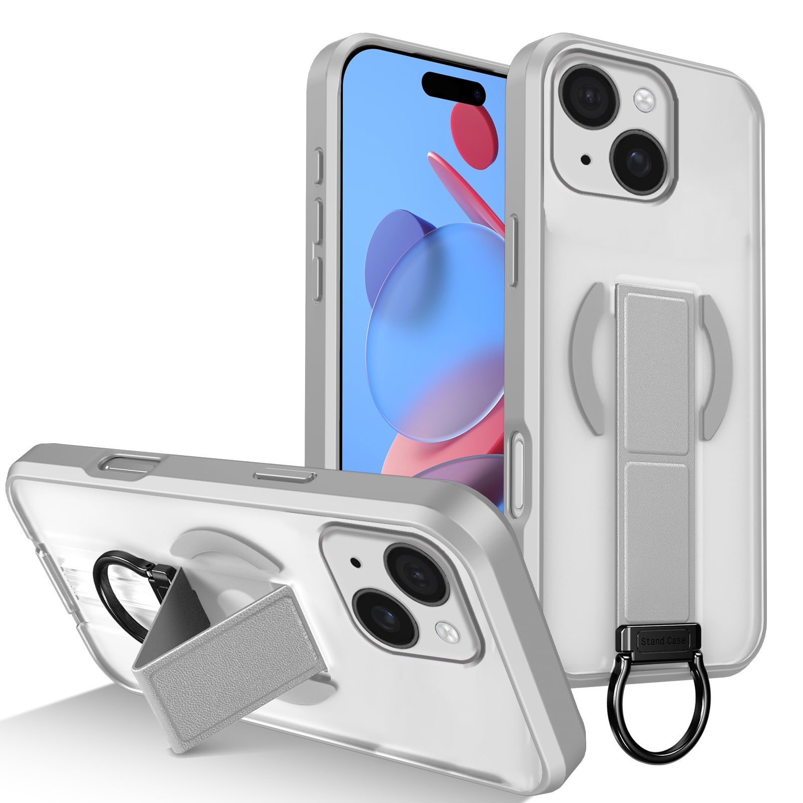 Designed for iPhone 15 Magnetic Case with [Invisible Stand and Secure ...