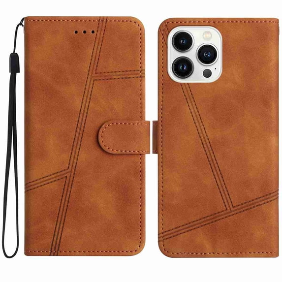 Designed for iPhone 15 Pro Max Case, Luxury PU Leather Wallet Phone ...