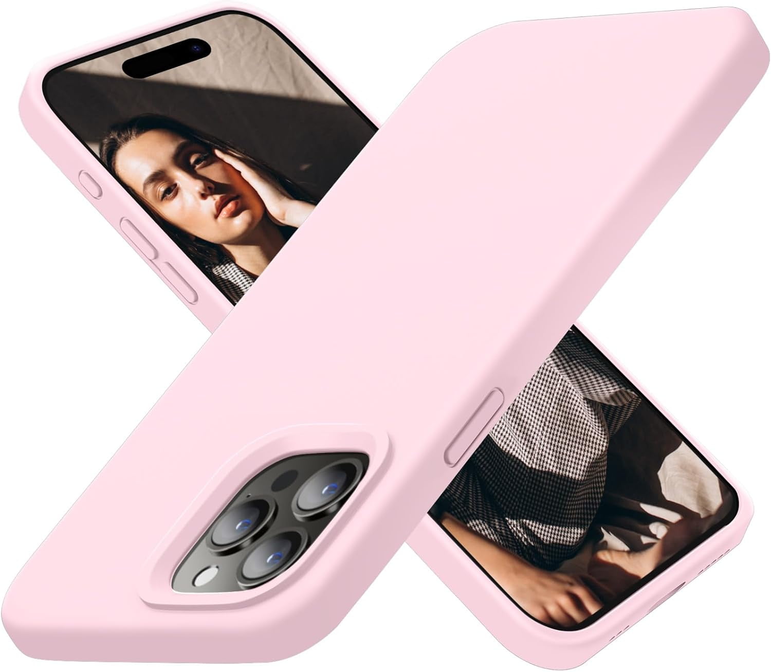 Designed for iPhone 15 Pro Max Case, Silicone Ultra Slim Shockproof ...