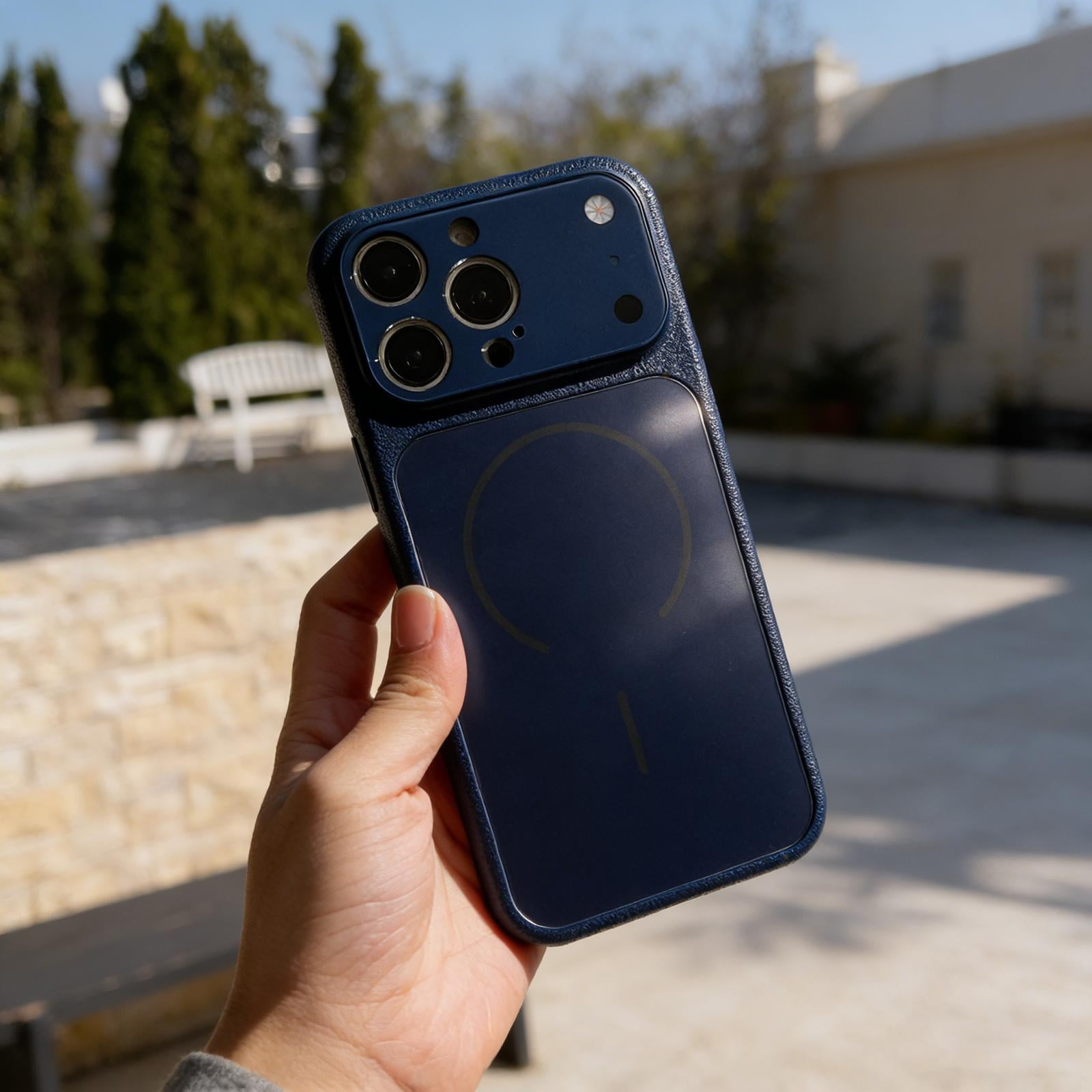 Designed for iPhone 16 Pro Magnetic Case, All-inclusive Camera Lens ...