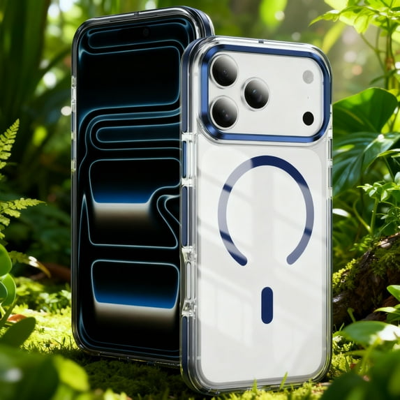 Designed For iPhone 16 Pro Phone Case,Two-color,Compatible with Mag ...