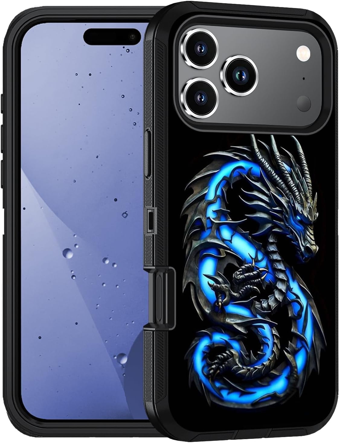 Designed for iPhone 17 Pro Max Case, Military Grade Heavy Duty 3-Layer ...