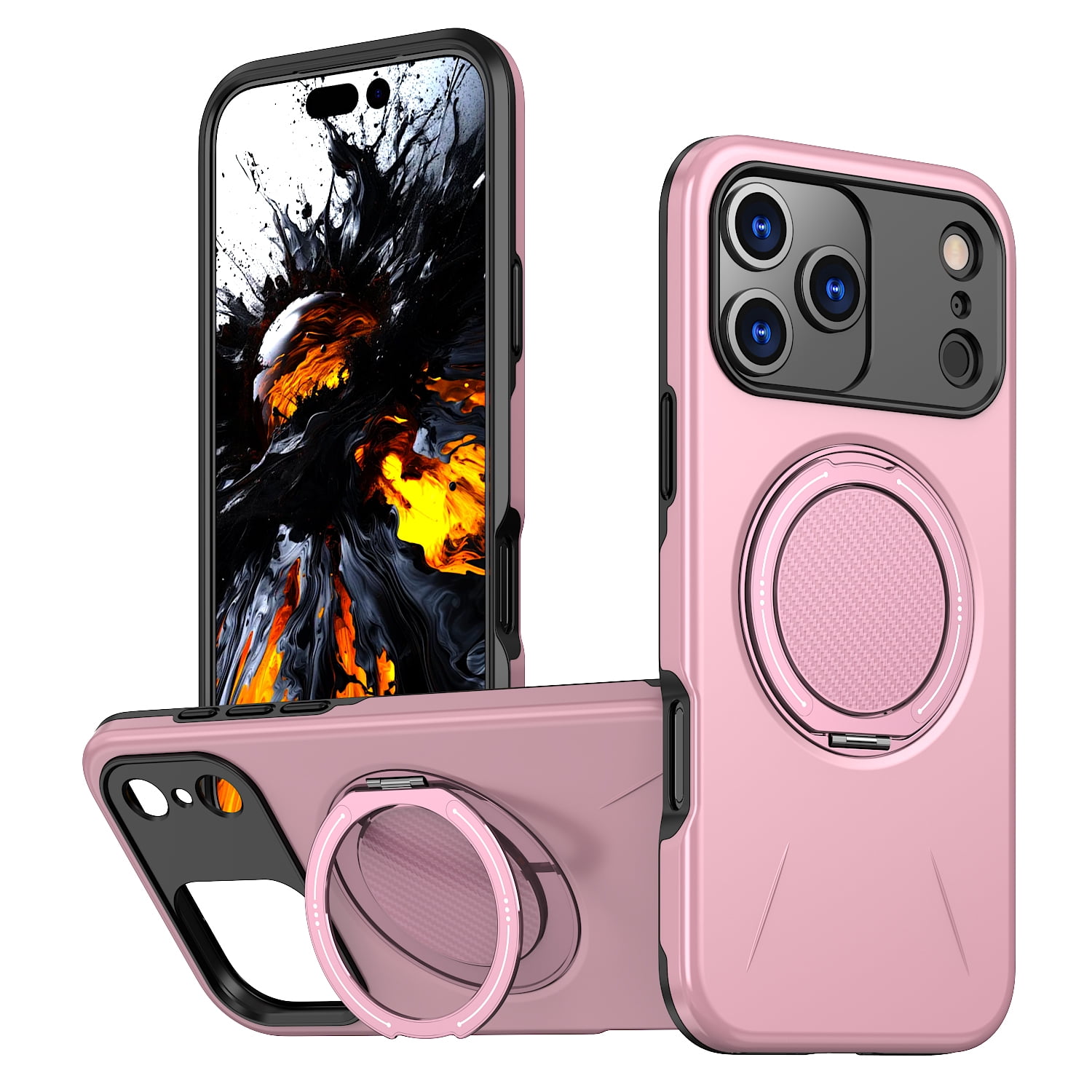 Designed for iPhone 17 Pro Max Case, PC + TPU Phone Cover, Compatible ...