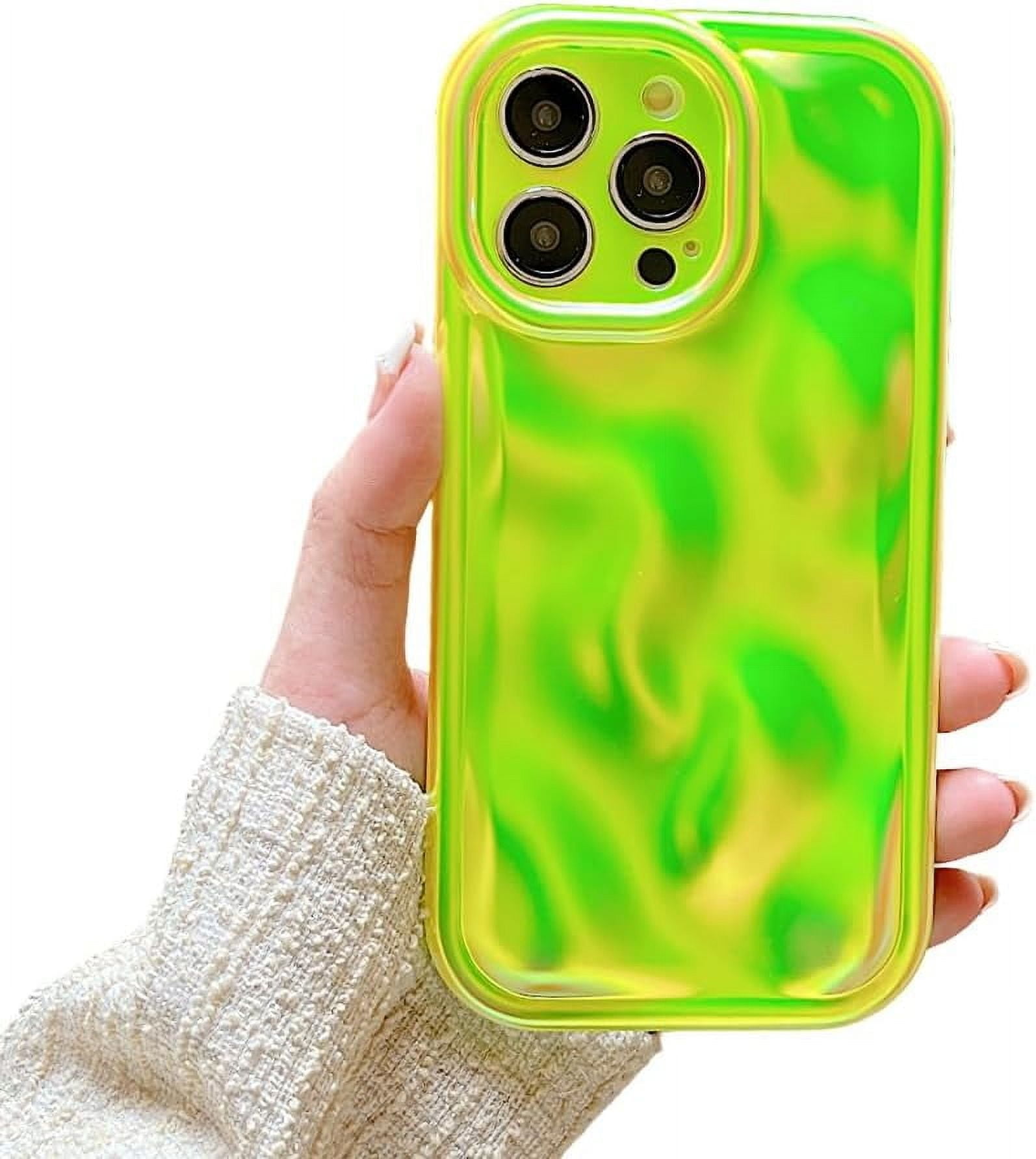 Designed for iPhone Case,Candy Color Water Ripple Wave Bubble Pattern ...