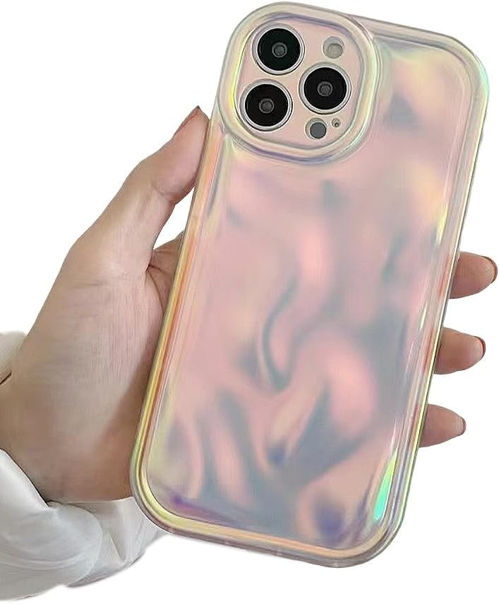 Designed for iPhone Case,Candy Color Water Ripple Wave Bubble Pattern ...