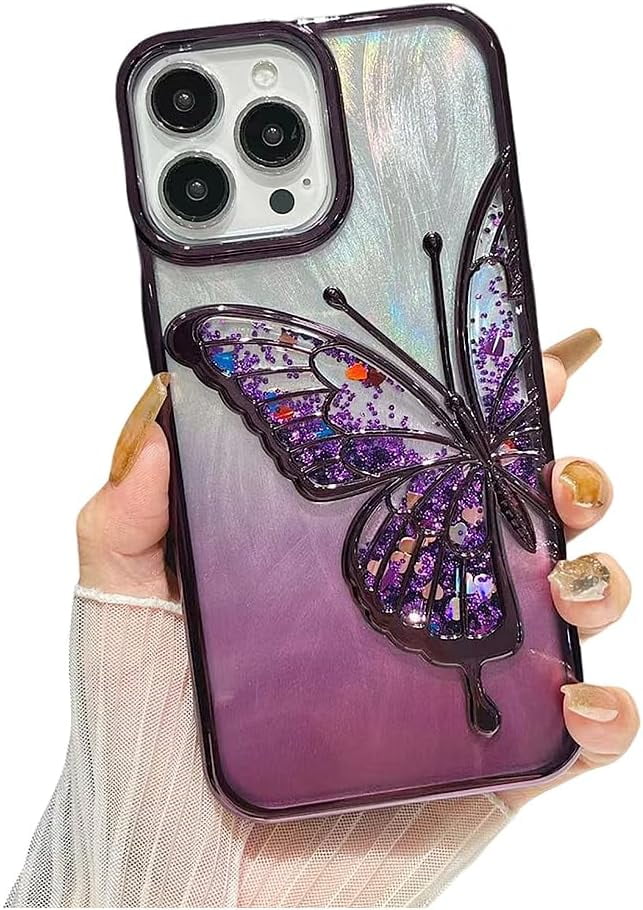 Designed for iPhone Case,Luxury Electroplated Liquid Floating Gradient ...