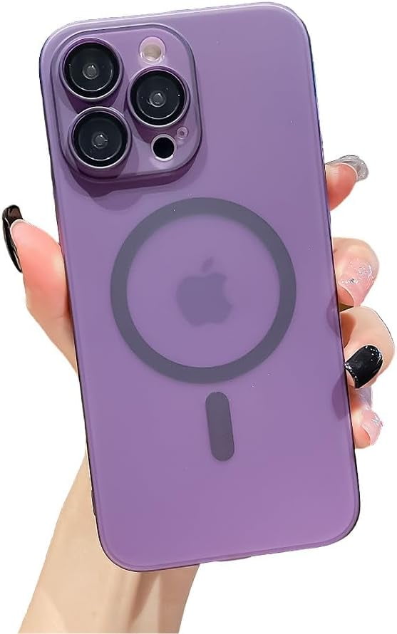 Designed for iPhone Case,Slim Thin Matte Translucent Skin Touch ...