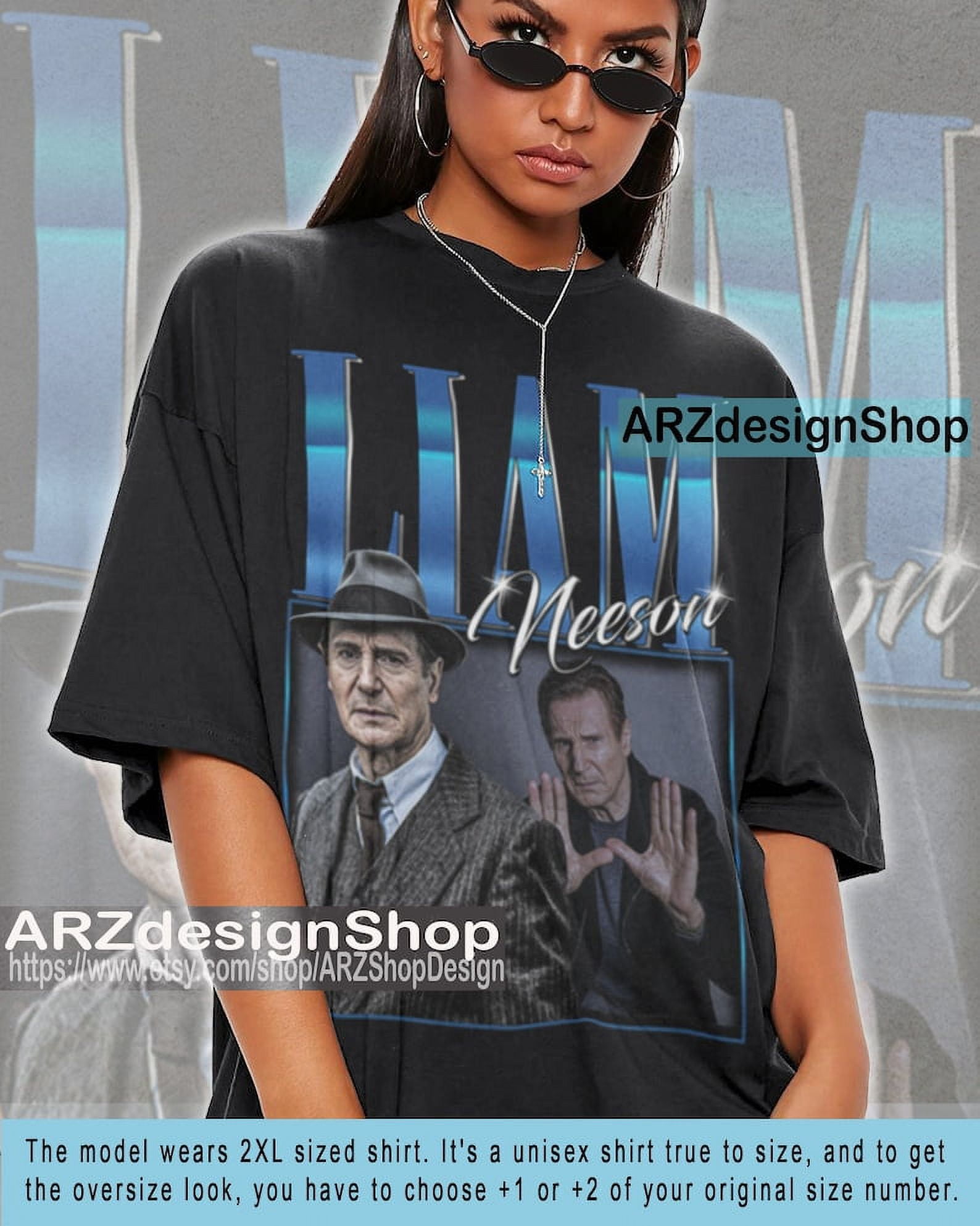 Designed just for you, Limited Liam Neeson T-Shirt, UP TO SIZE 3XL ...