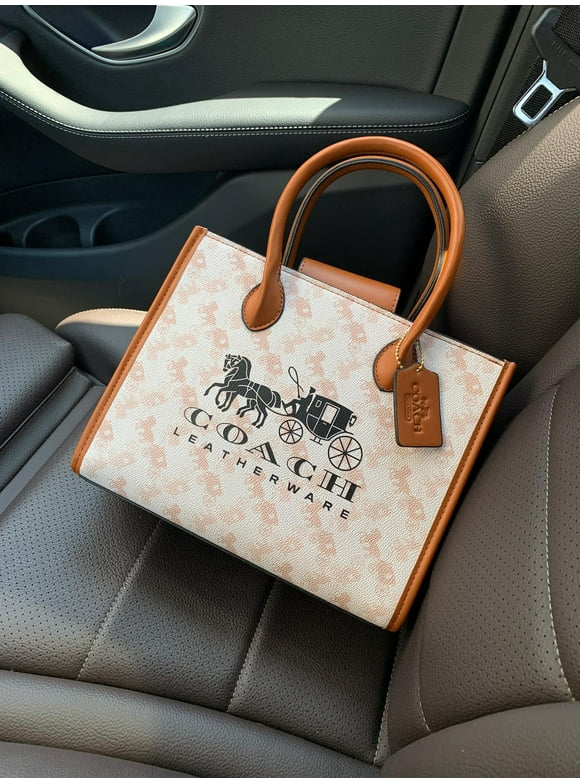 Coach Horse Carriage Tote