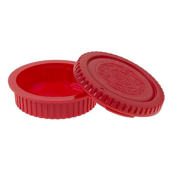 Designer Camera Body & Rear Lens Cap for Canon EOS EF & EFS Camera, Red ...