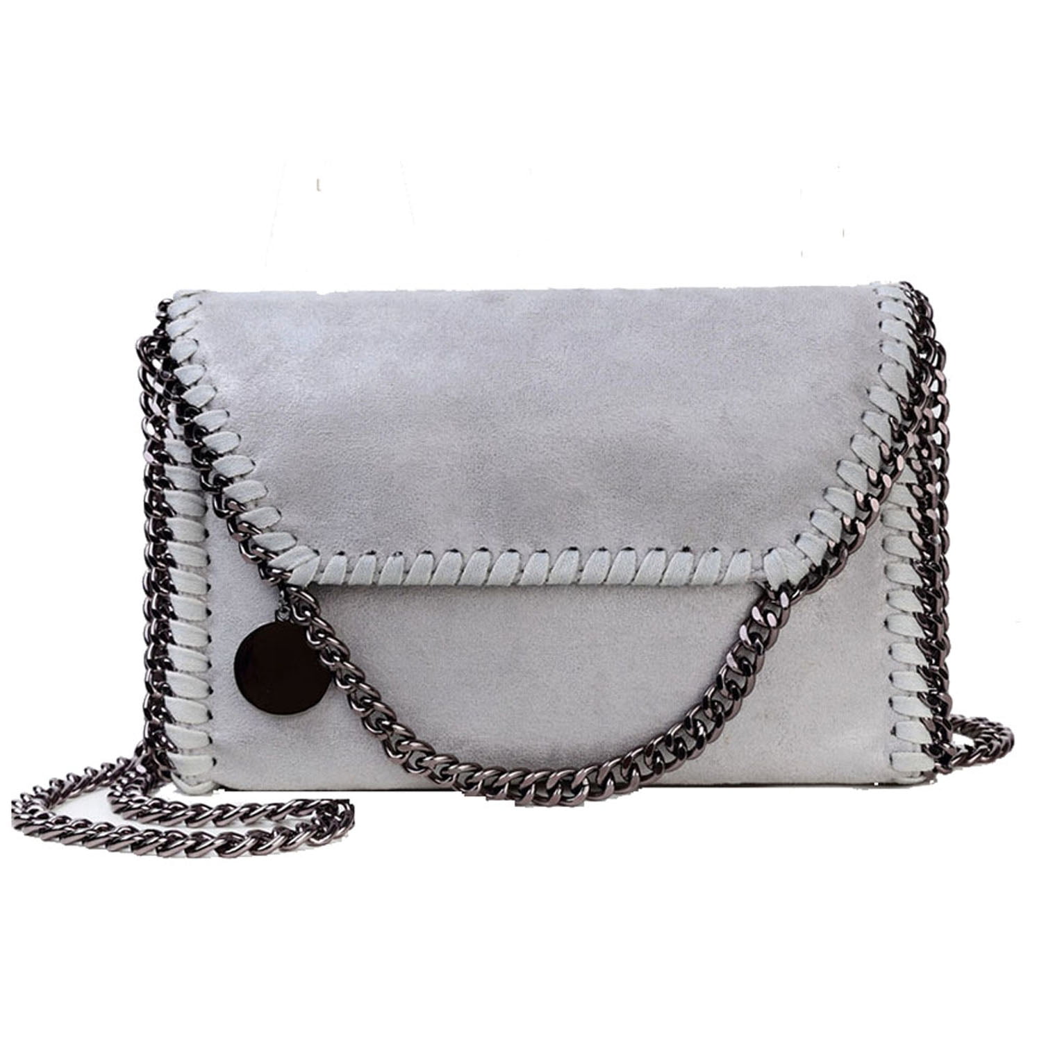 Designer Chain Shoulder Purse for Women Soft Leather Quilted Clucth ...