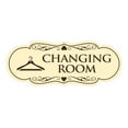 Designer Changing Room Sign (Ivory/Dark Brown) - Large - Walmart.com
