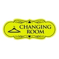 Designer Changing Room Sign (Yellow / Black) - Medium - Walmart.com