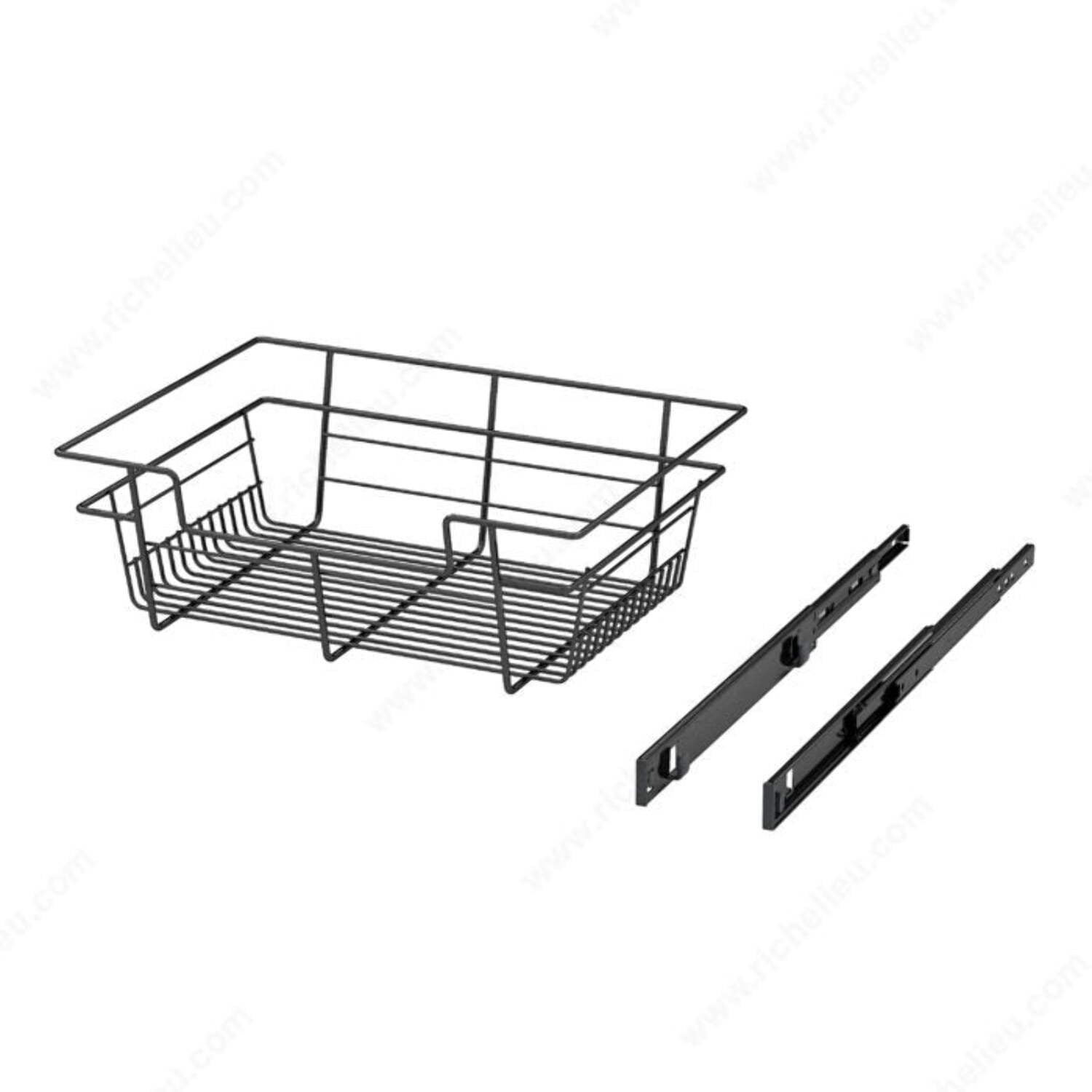 Designer Closet Full Extension Pull-Out Laundry Basket – Premium Steel ...