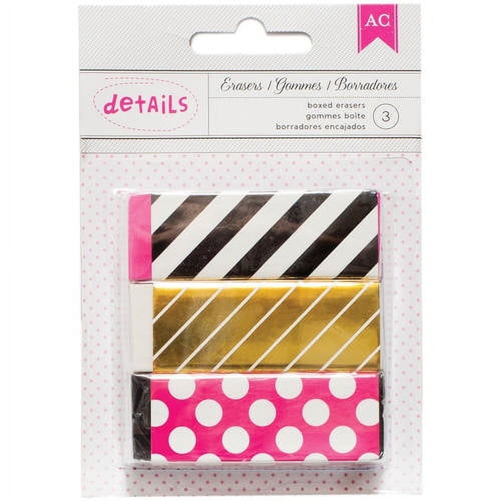 Designer Desktop Essentials Boxed Eraser - Walmart.com