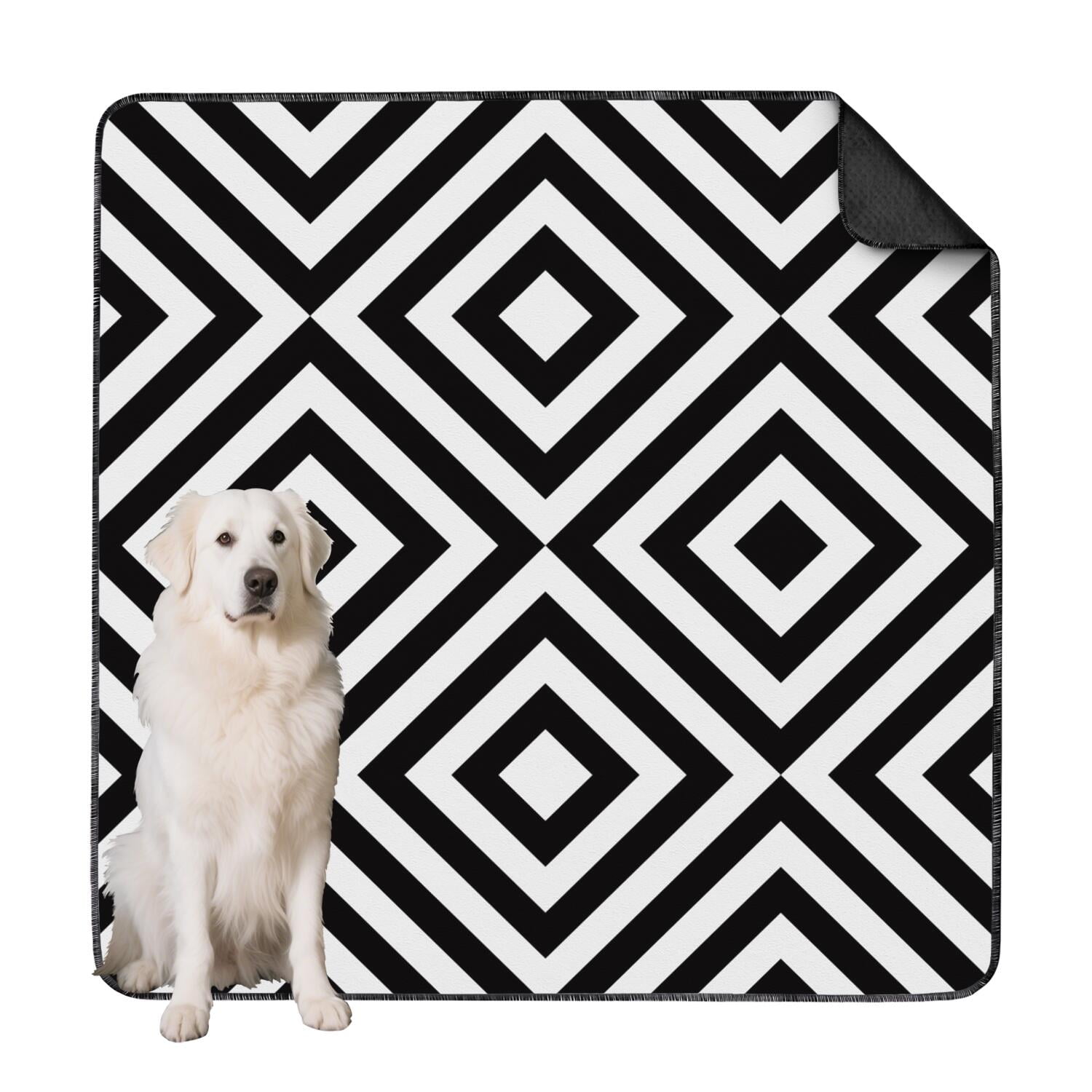 Designer Dog Potty Pads, Washable Reusable Pee Pads with Attractive ...