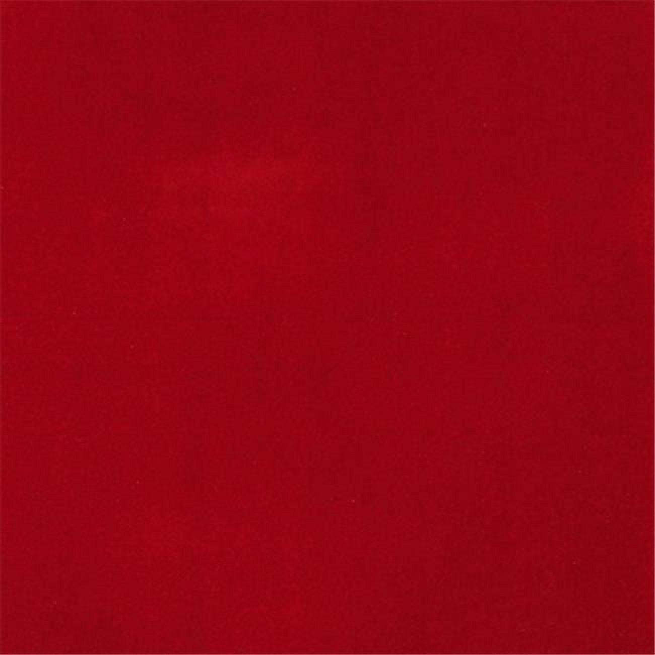 Designer Fabrics 54 in. Wide Red- Solid Plain Velvet Automotive ...