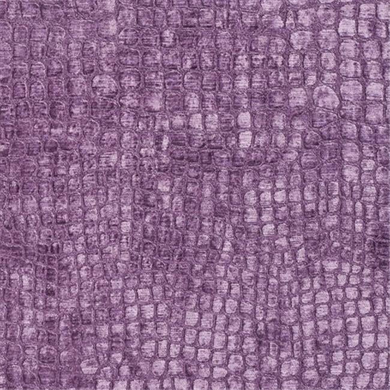 Designer Fabrics K0151O 54 in. Wide Purple Textured Alligator Shiny ...
