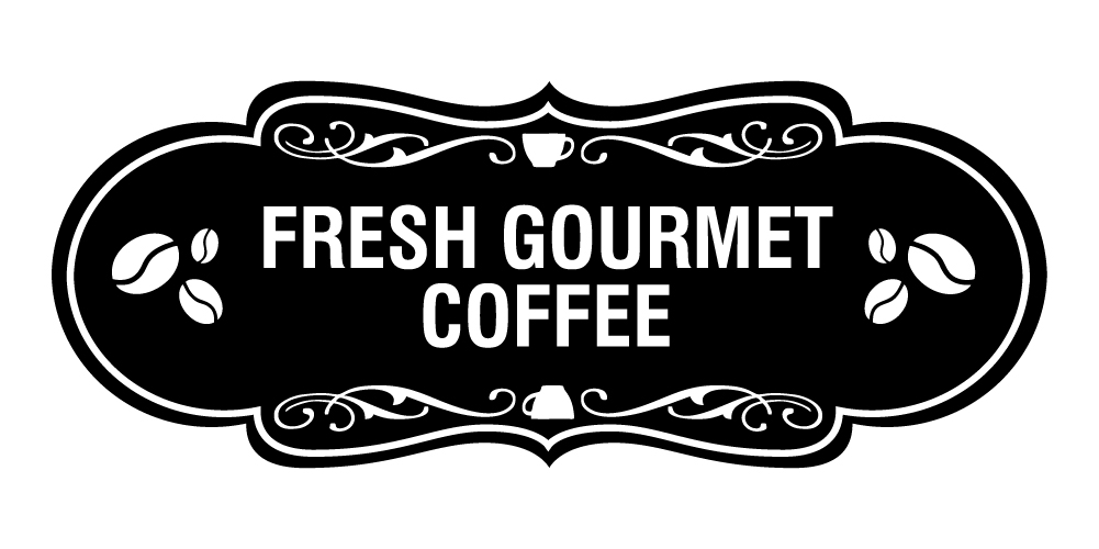 Fresh Brewed Coffee Sign - Walmart.com