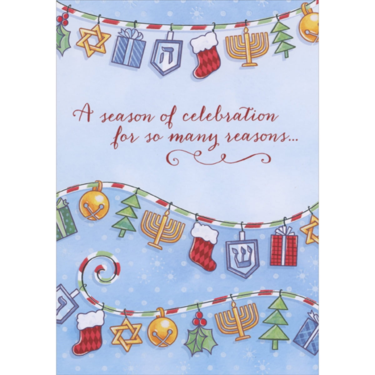 Designer Greetings A Season of Celebration: Hanukkah and Christmas ...