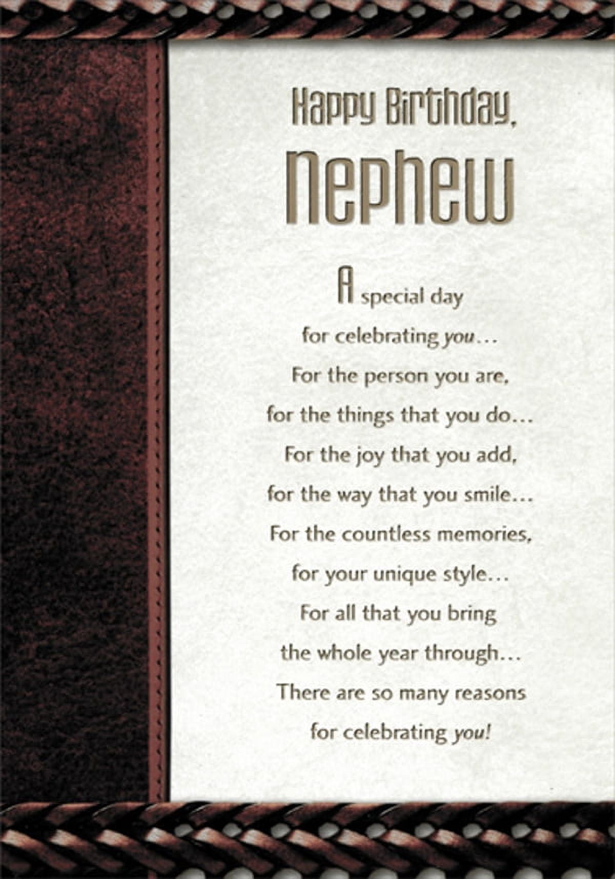 Designer Greetings A Special Day for Celebrating Nephew Birthday Card ...