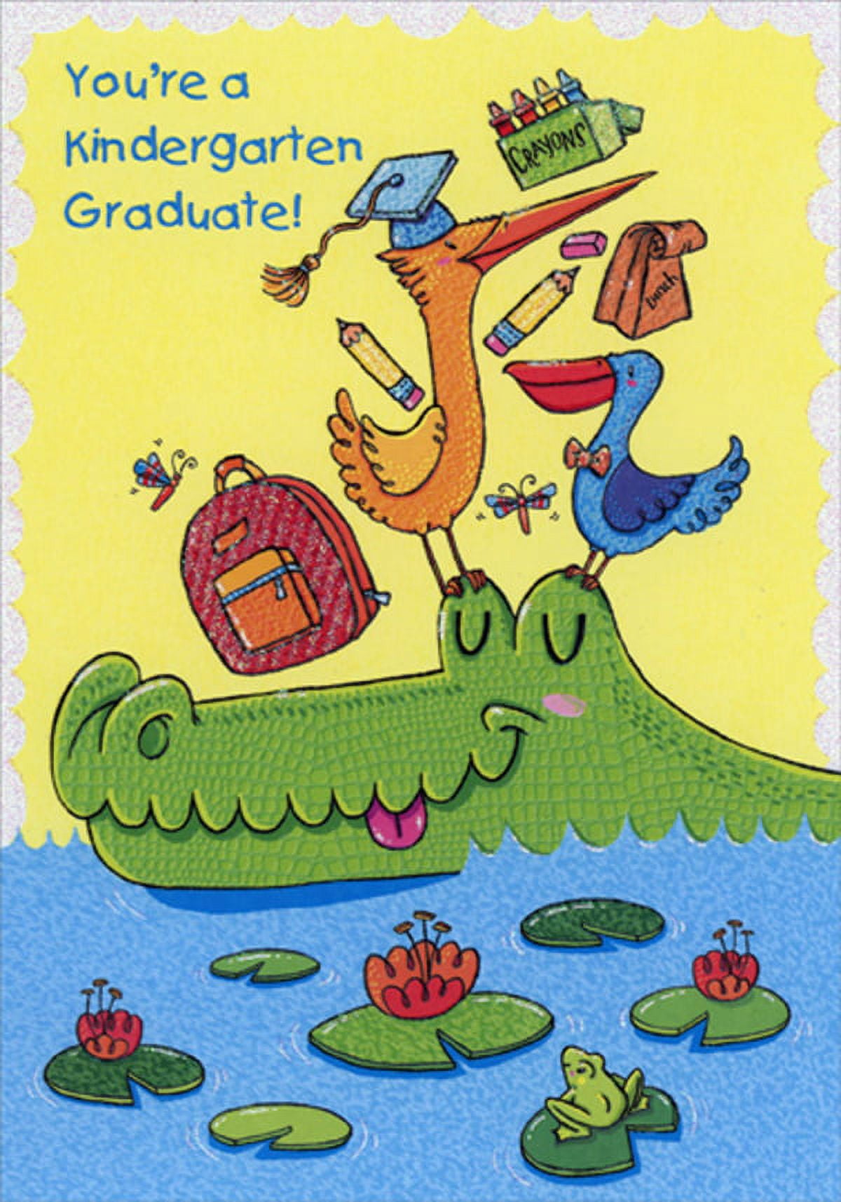 Designer Greetings Large Graduation Card, Featuring Bird, Pelican ...