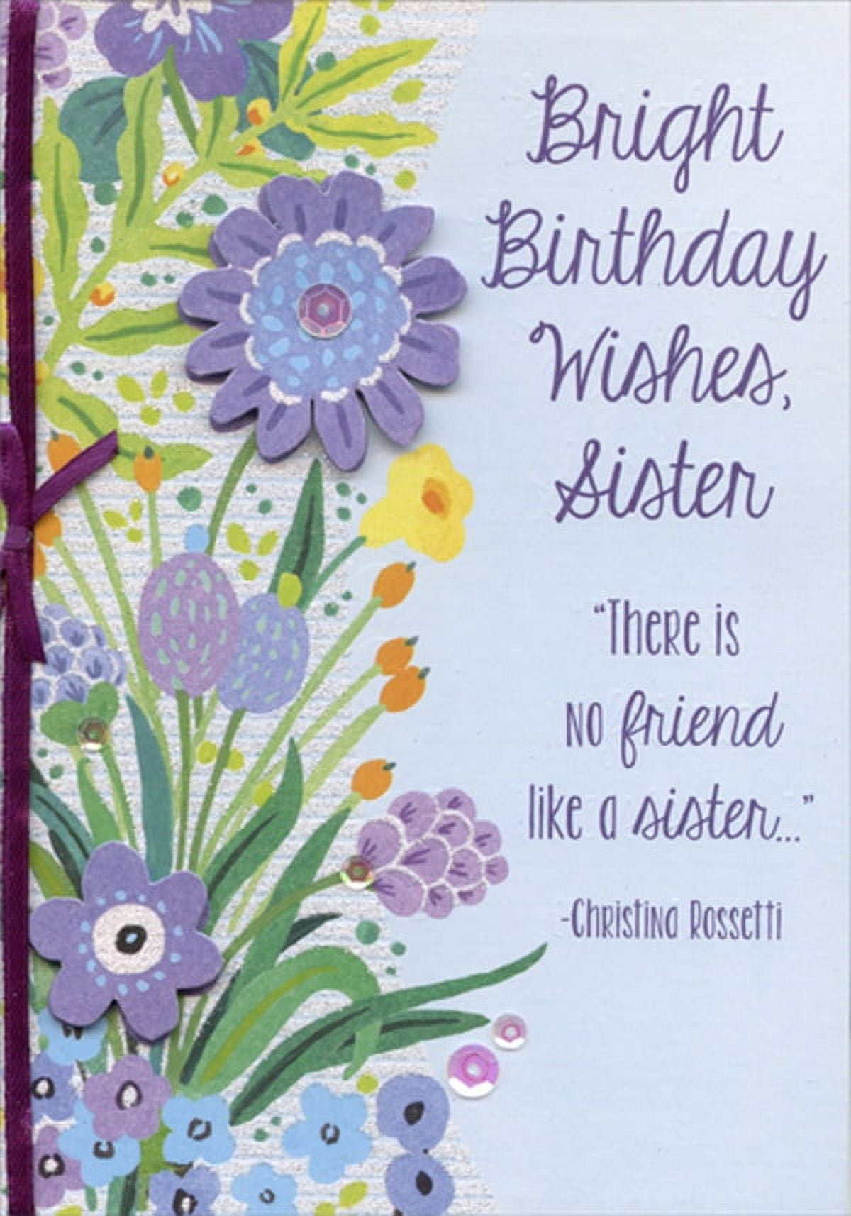 Happy Birthday Sister Flowers