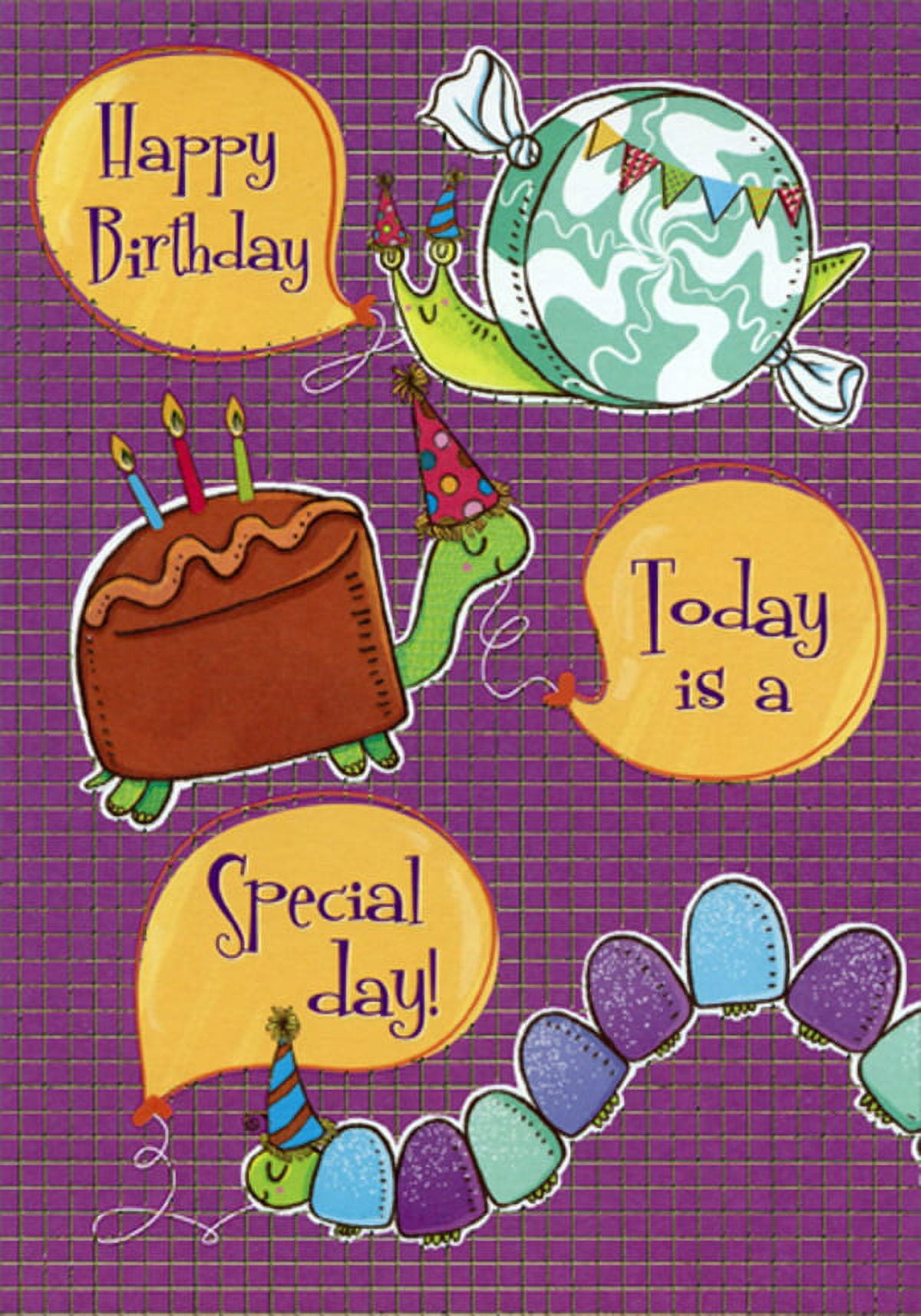Designer Greetings Candy Snail, Cake Turtle and Candy Centipede ...