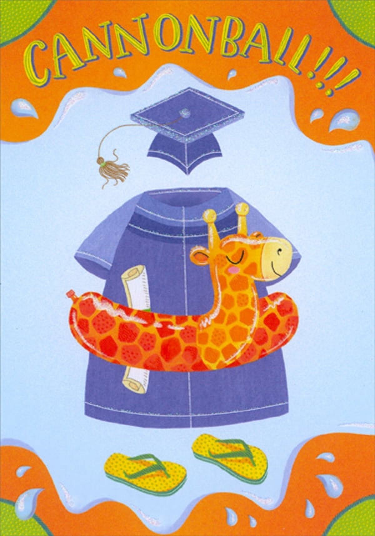Designer Greetings Cannonball : Grad Gown : Giraffe Swim Ring ...