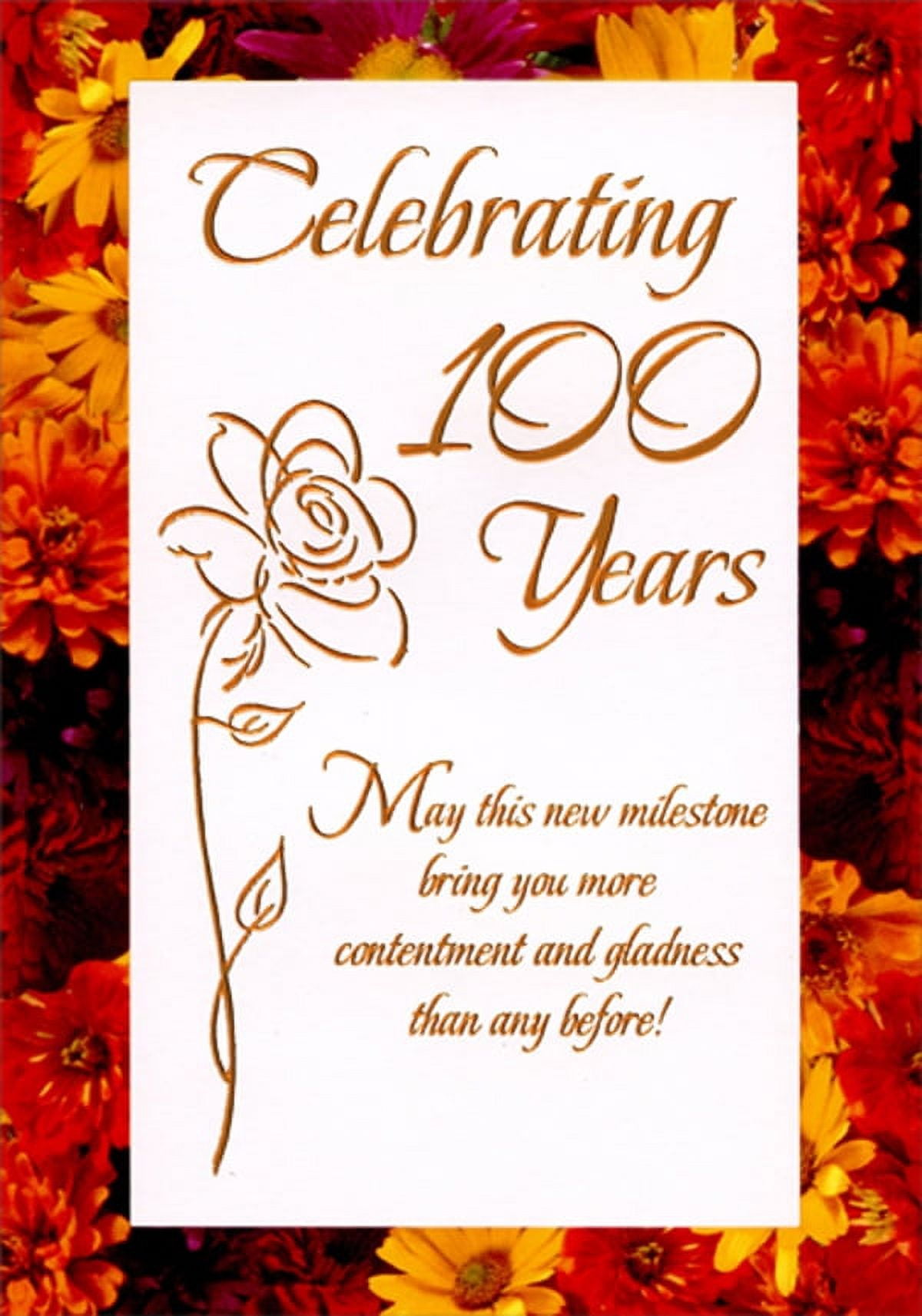 100th Birthday Cards in 100th - Walmart.com