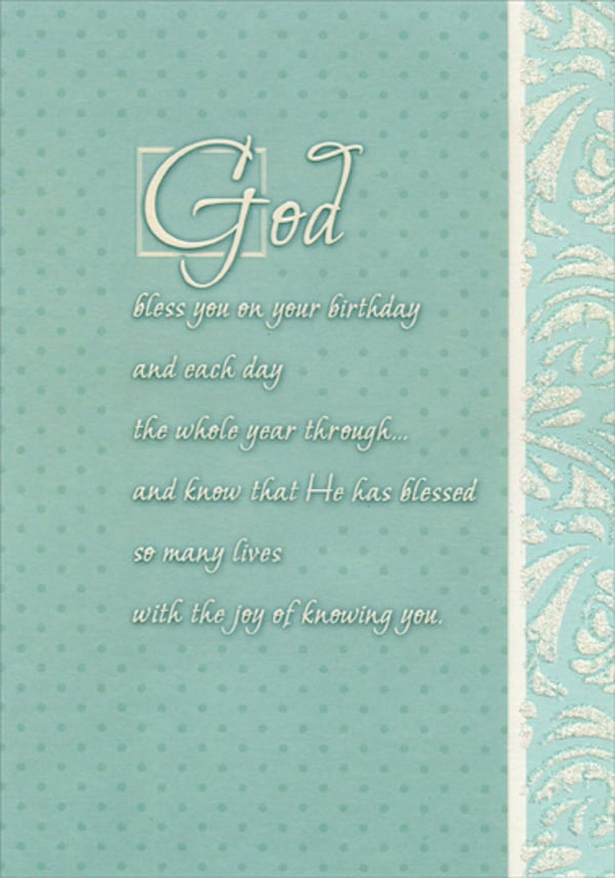 Designer Greetings God Bless You - Joy of Knowing You : Green Dots Die ...