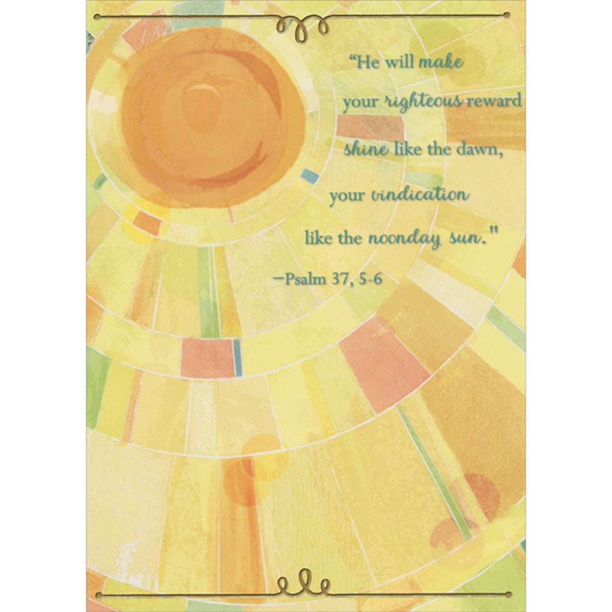 Designer Greetings He Will Make Your Righteous Reward Shine Like the ...