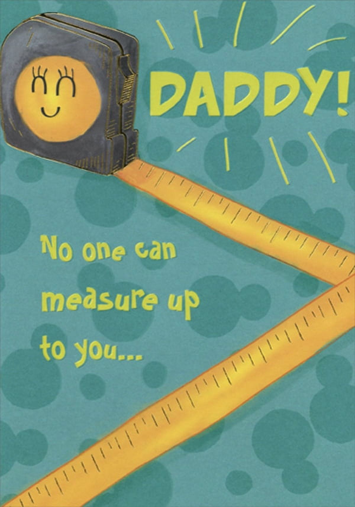 Designer Greetings Heavy Cardstock Father's Day Card, Gold - Walmart.com