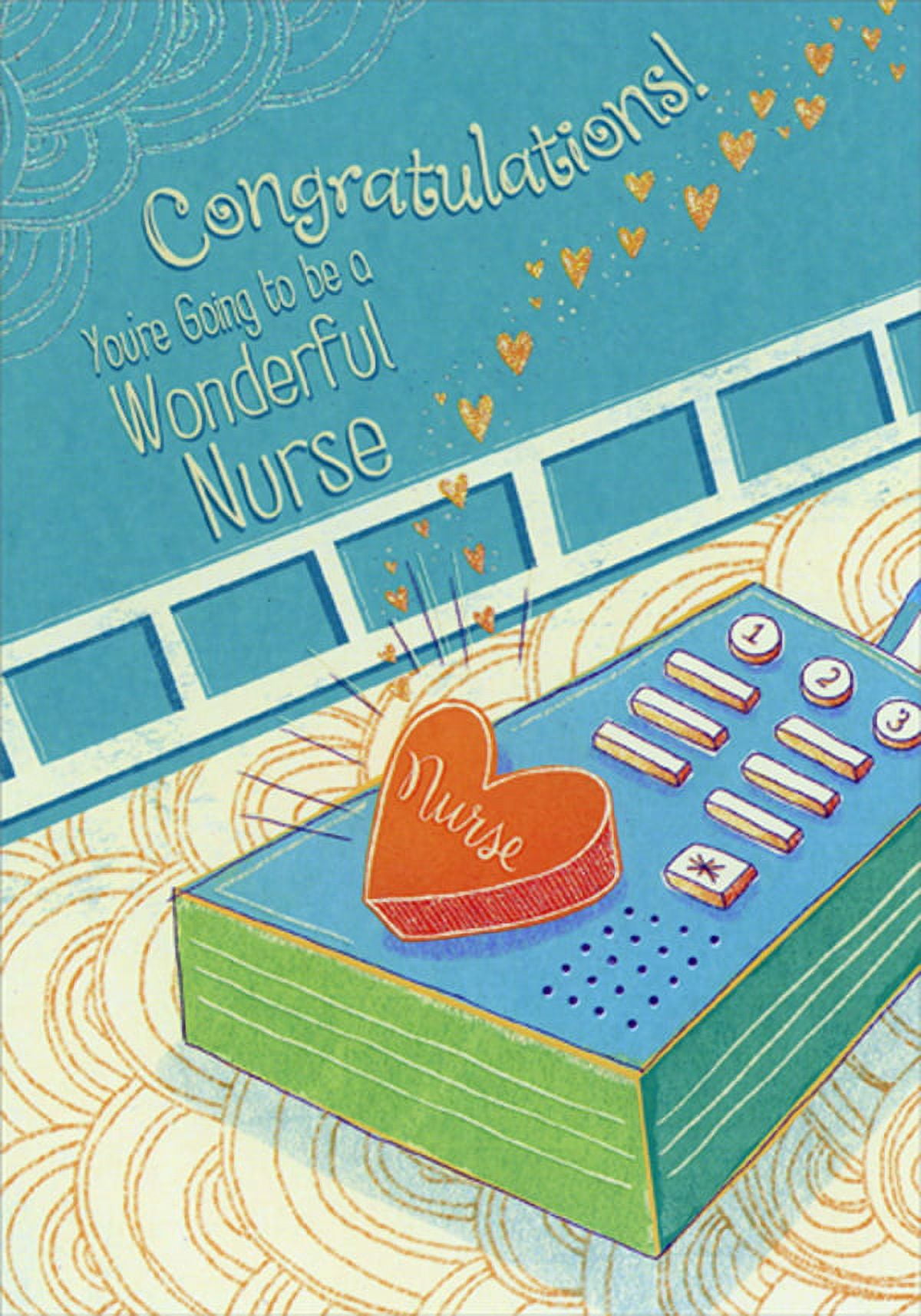 Designer Greetings Hospital Bed : Heart Shaped Call Button Nursing ...