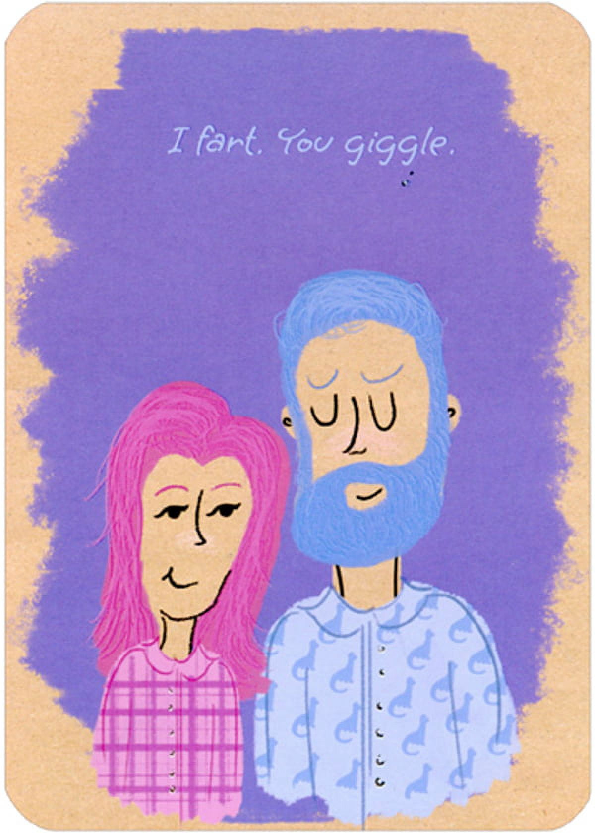 Designer Greetings I Fart, You Giggle Funny / Humorous Wedding ...