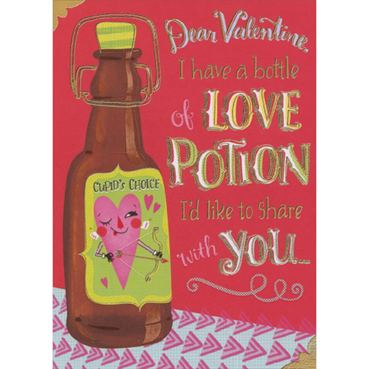 Designer Greetings I Have a Bottle of Love Potion to Share with You ...